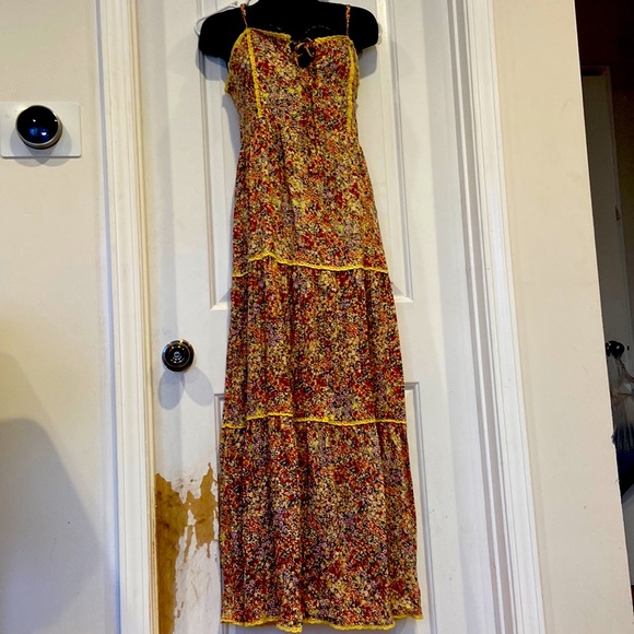 Angie | Dresses | Raffles Maxi Cool Dress Floral Print | Poshmark